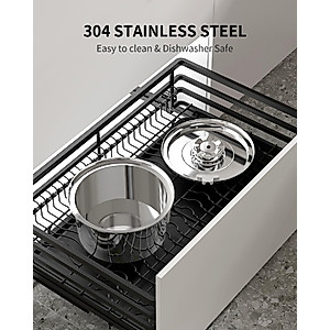 Cat Water Fountain,3.2L/108oz Cat Fountain with Water Level Window,Stainless Steel Pet Water Drinking Fountain for Cats Inside,Quiet Pump for Dogs and Cats(with Water Level Window)