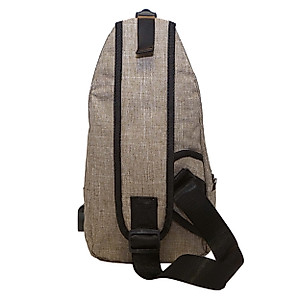 Nupouch Women's Anti-Theft Daypack, Tan, Large