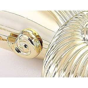 QZUnique Conch Crossbody Shoulder Bag Chain Strap Handbags Acrylic Women Fashion Evening Clutch Purse