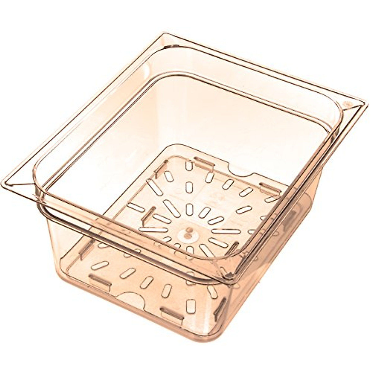 Carlisle FoodService Products 1043513 StorPlus High Heat Drain Shelf, Half Size, Amber