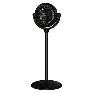 Lasko S08600 Compact Power Pedestal Fan, 34", Black