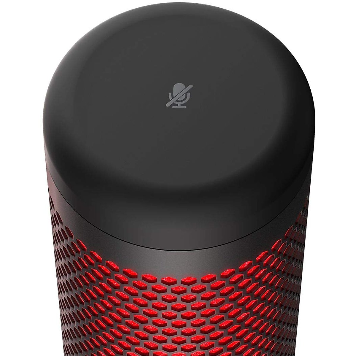 Newest HyperX - QuadCast USB Multi-Pattern Electret Condenser Microphone | 2020 Edition | for PS4, PC and Mac | Pop Filter | Anti-Vibration Shock Mount | | Red - Black | with KWALICABLE Bundle