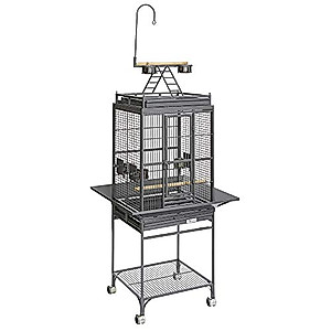 MidWest Homes for Pets Nina Bird Cage-Platinum Play Top