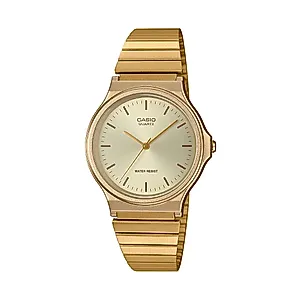 Casio Men's MQ-24G-9ECF Casual Classic Analog Display Quartz Gold Watch