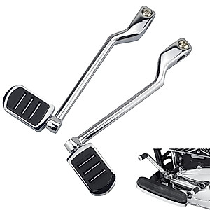 WOWTK Heel Toe Shift Pegs, Front and Rear Levers w/Shifter Pegs for Harley 1986-2017 FL Softail,1988-2024 Touring Road King Road Glide Street Glide Electra Glide and 2008-later Trike Models