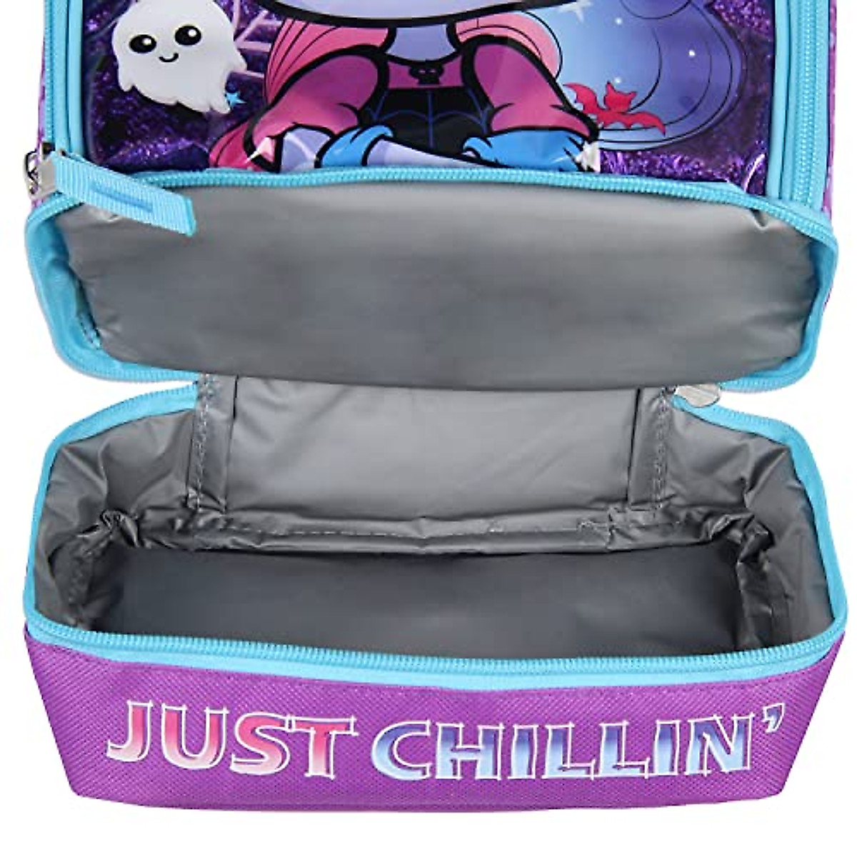 Disney Vampirina Just Chillin' 3D Dual Compartment Insulated Lunch Cooler Bag