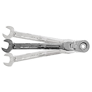 Silverline 399017 Flexible Head Ratchet Spanner Set 14pce 8-24 mm