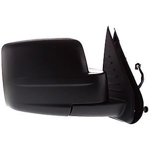 Kool Vue Passenger Side Power Non-Heated Mirror for Jeep Liberty 2008-2012 Textured