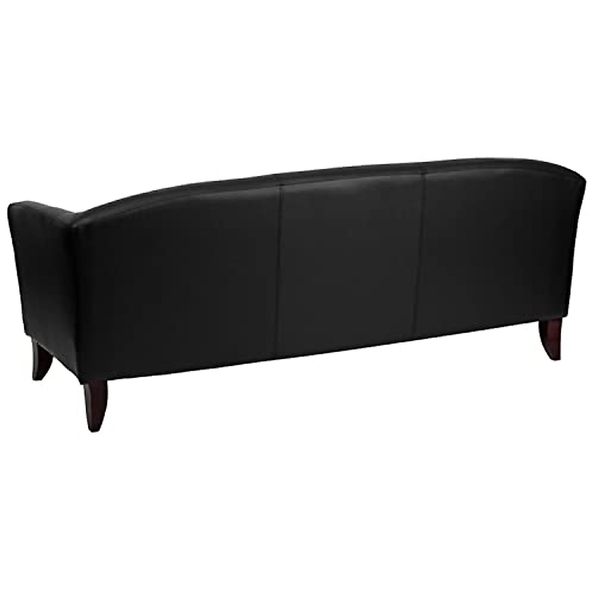 Flash Furniture HERCULES Imperial Series Black LeatherSoft Sofa