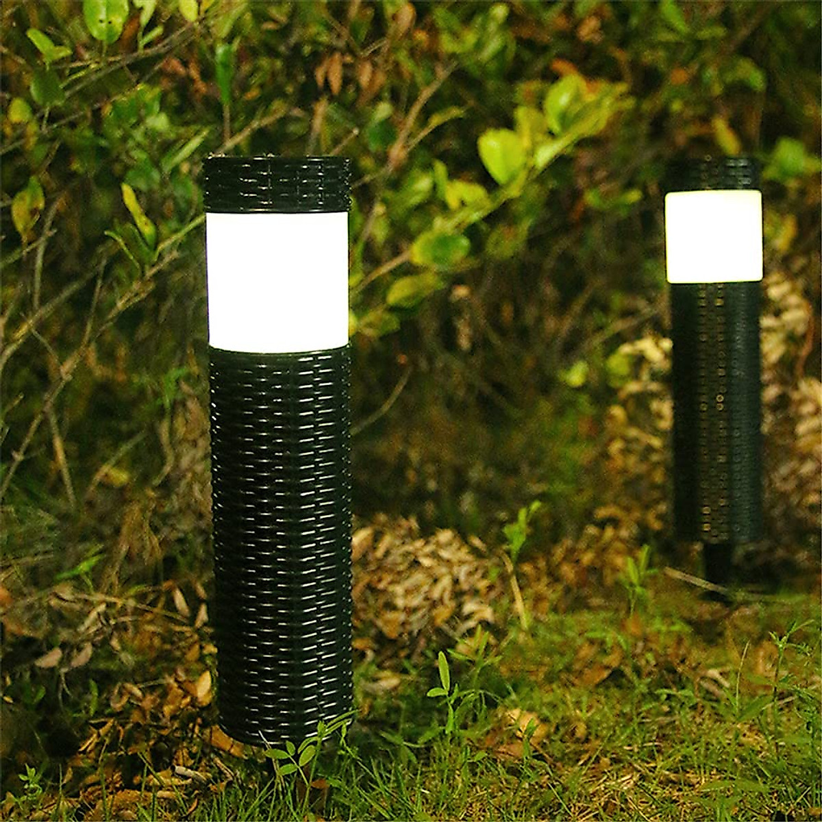 ZHUANYIYI 2 Pieces, Outdoor Solar Landscape Lights, Waterproof Lights for Garden Lawns, Night Lights for Home Garden Pavement Decoration