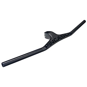Carbon Mountain Bike Handlebars, Integrated Handlebar, Integrated Carbon Bar and Stem, -17 Degree stem, 740mm Width-iC SL bar/stem, 1-1/8 inch Stem