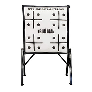 Iron Man 30 Personal Range Target with Heavy Duty Steel Stand