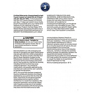 GE Daylight LED Light Bulbs, 8 Watt (60 Watt Equivalent) Cool Energizing Light, Standard Bulb Shape, Medium Base, Dimmable (12 Pack)