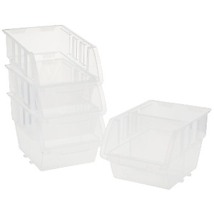 Performance Tool W5173 Dual Position Tilt Storage Organizer Bins for Toys/Parts/Sewing/Legos & More (Medium)