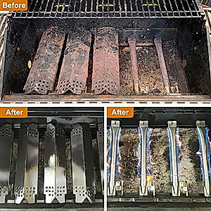 Adviace Replacement Parts for Nexgrill 720-0898 Deluxe 6 Burner Gas Grill 720-0898 Heat Plates 720-0898 Burners 720-0898 Igniter, Replacement for 720-0898 Nexgrill Parts