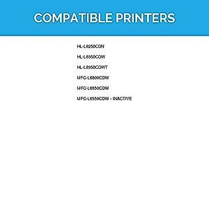 LD Compatible Toner Cartridge Replacement for Brother TN336 High Yield (Cyan, Magenta, Yellow, 3-Pack)