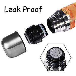 Ocean Beach Sunset Palm Tree Vacuum Insulated Water Bottle Stainless Steel Thermos Flask Travel Mug Coffee Cup Double Walled 17 OZ