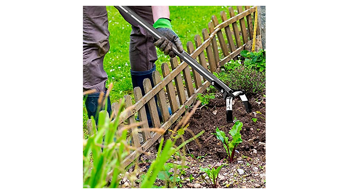 Walensee Adjustable Action Hoe for Effortless Weeding