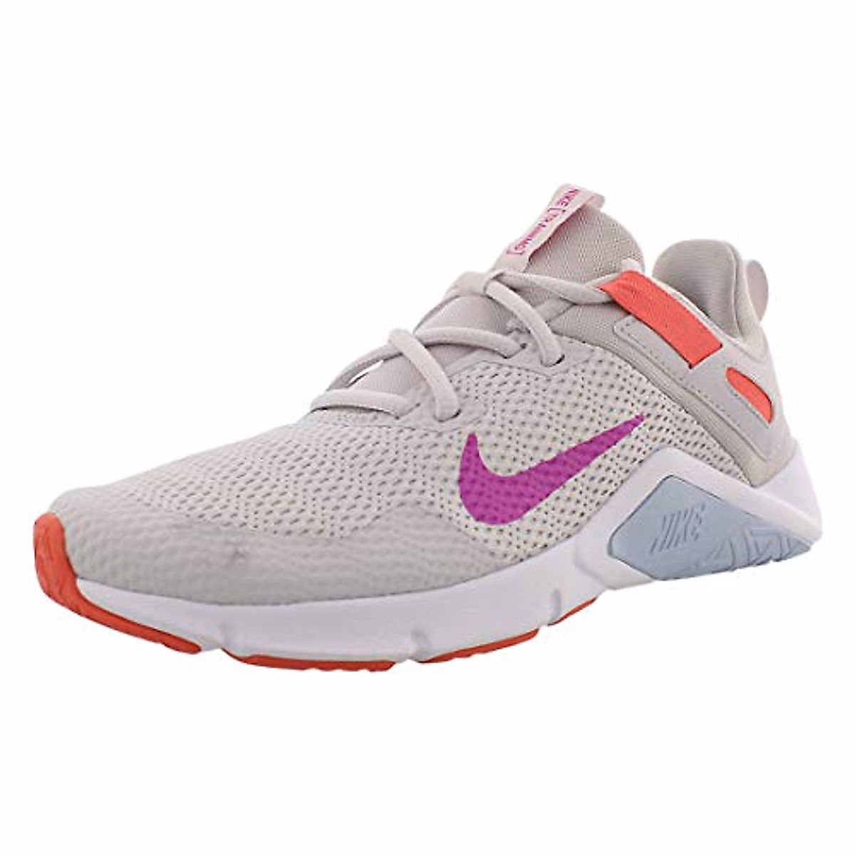 Nike Legend Essential Womens Shoes Size 5, Color: Vast Grey/Fire Pink