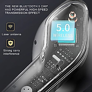 #2X652J St528 Bluetooth Earphones 400Mah Charging Box Wireless Headphone 3D Stereo Sports Earbuds Headsets with Microphone