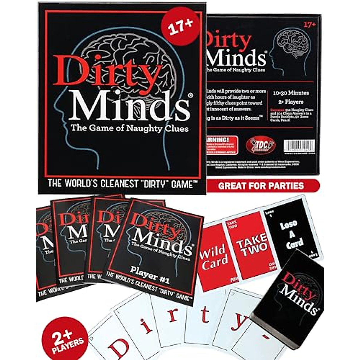 TDC Games Original Dirty Minds Party Game