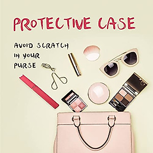 3 Pack Crystal Glass Nail File with Case, Glass Fingernail File for Natural Nail Professional Czech Glass File Double-Sided Etched Gentle Nail Care Stocking Stuffers for Women or Adults, Unique Gifts