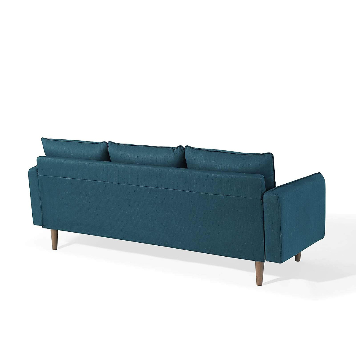 Modway Revive Right Or Left Sectional Modern Upholstered Fabric Sofa Couch, Azure