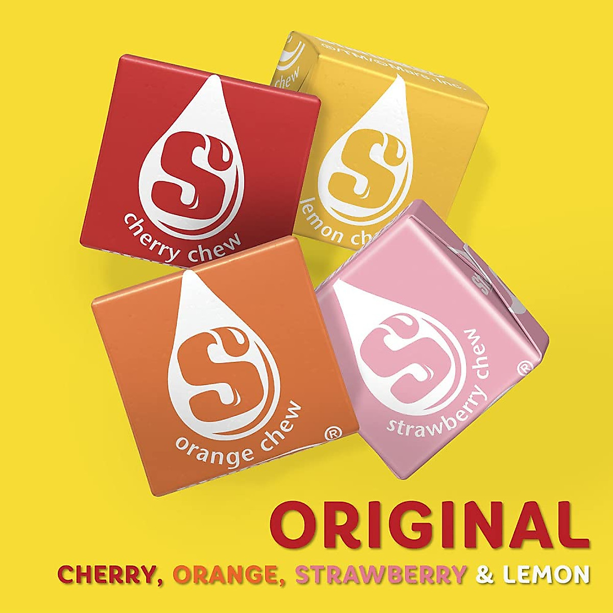 STARBURST Original Fun Size Chewy Candy Bulk Pack, 4 Pound Box