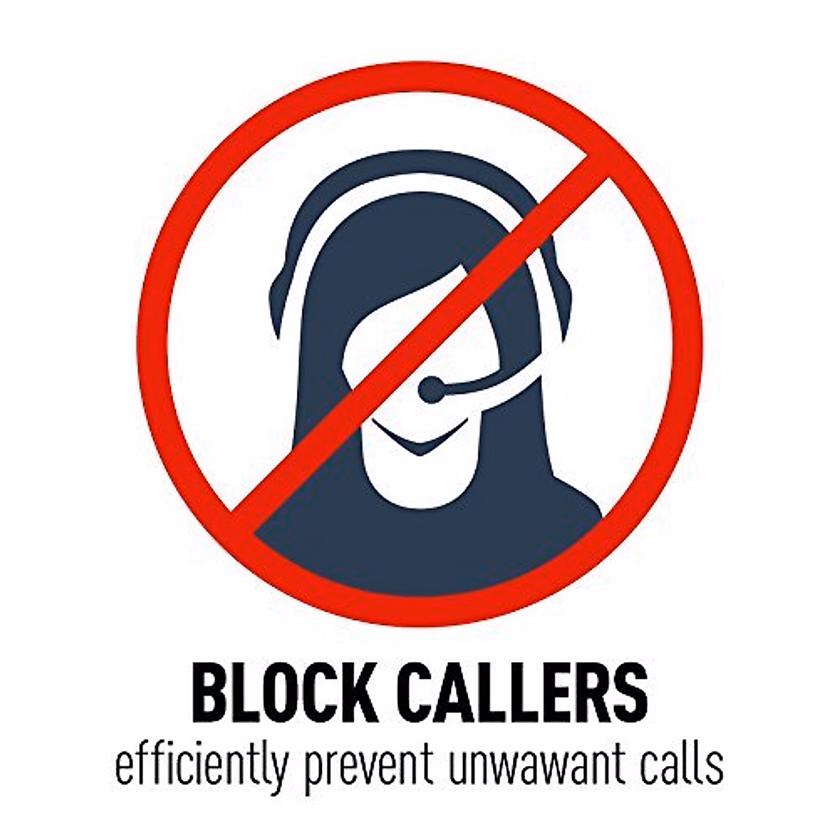 Panasonic 2-Line Cordless Phone System with 2 Handsets - Answering Machine, Link2Cell, 3-Way Conference, Call Block, Long Range DECT 6.0, Bluetooth - KX-TG9542B (Black)