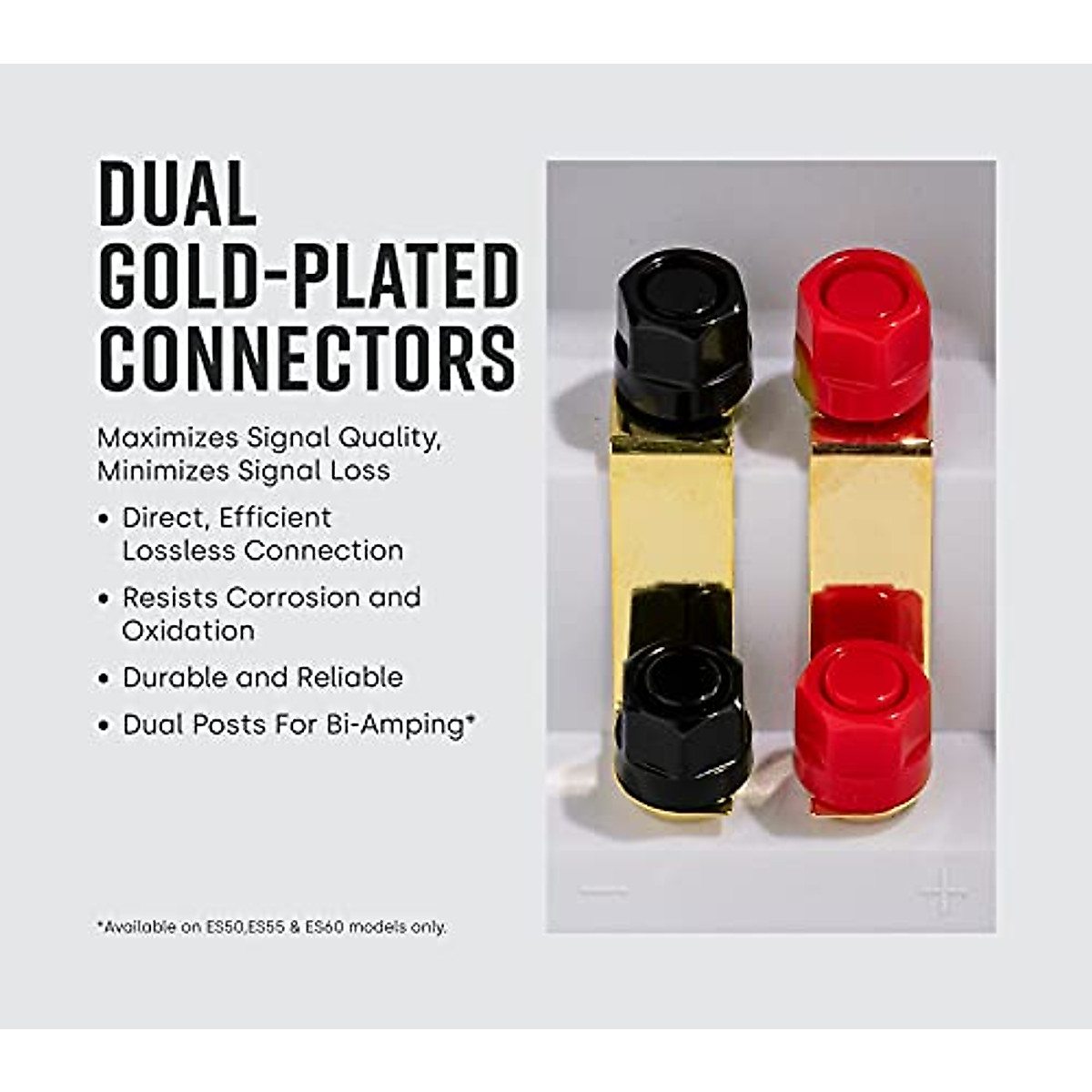 Polk Signature Elite ES50 Tower Speaker - Hi-Res Audio Certified, Dolby Atmos & DTS:X Compatible, 1" Tweeter & (2) 5.25" Woofers, Power Port Technology for Effortless Bass, Stunning Black