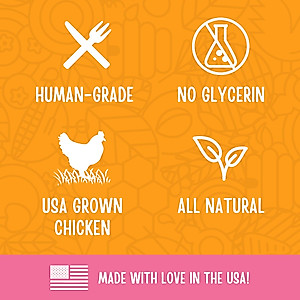 Full Moon Chicken Jerky Healthy All Natural Dog Treats Human Grade For Hip And Joint 12 oz