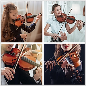 Fansjoy Violin Rosin 2 Pack, Natural Rosin with Case, Light Low Dust Rosin for Violin Viola and Cello Bows