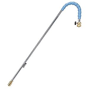 BISupply Weed Burner Stick, 33in - 24,000 Self-Igniting Propane Weed Burner Landscaping Garden Flaming Torch Weeder