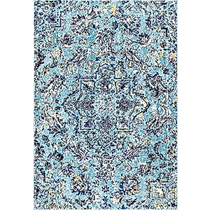 nuLOOM Taunya Area Rug, 5x7, Aqua