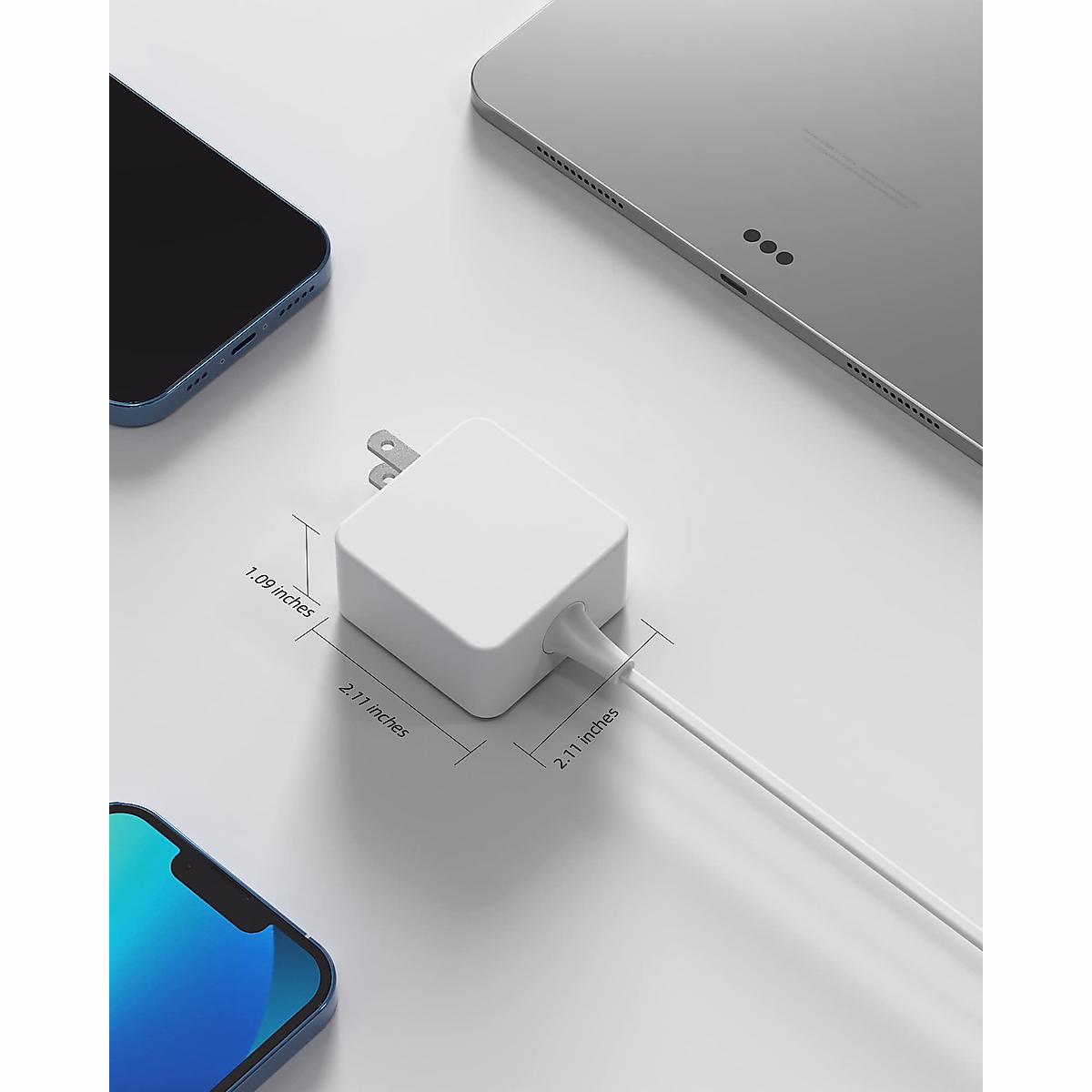 AC Charger Fit for Google Home Hub (1st Gen Nest Hub) Nest Hub (2nd Gen) Smart Speakers Power Supply Adapter Cord