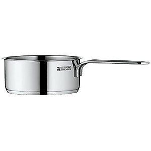 WMF Sauce pan Ø 12 cm Approx. 0,7l Mini Stackable Pouring Rim Cromargan, One, Grey