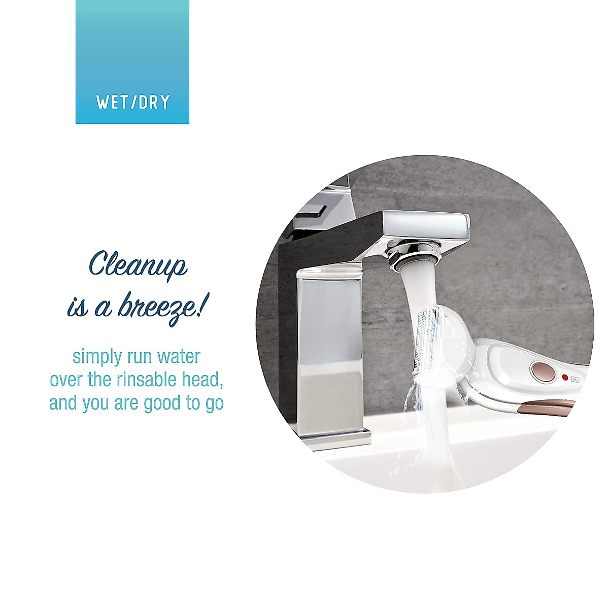 Conair All-In-1 Body and Facial Hair Removal for Women, Cordless Electric Trimmer & Shaver, Perfect for Face, Ear/Nose, Eyebrows, Legs, and Bikini Lines