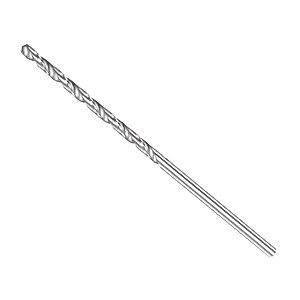 CoCud Solid Carbide Drill Bits, 2mm Diameter, K35 Tungsten Carbide Straight Shank Twist Drill Bits - (Applications: for Stainless Steel Alloy), 1-Piece