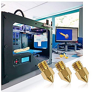 20 PCS 3D Printer Nozzle 0.4mm Extruder Head for Cr10 liuqiangmeiguo (Color : 1)