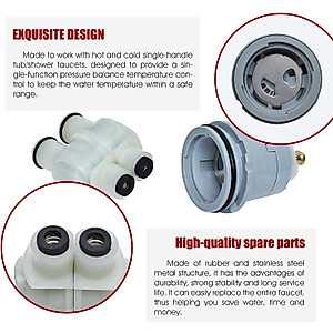 RP46074 Shower Universal Valve Cartridge Assembly for Delta Shower and Tub 13/14 Series Faucet, Replacement Part for Delta Monitor Cartridge, 2 Packs