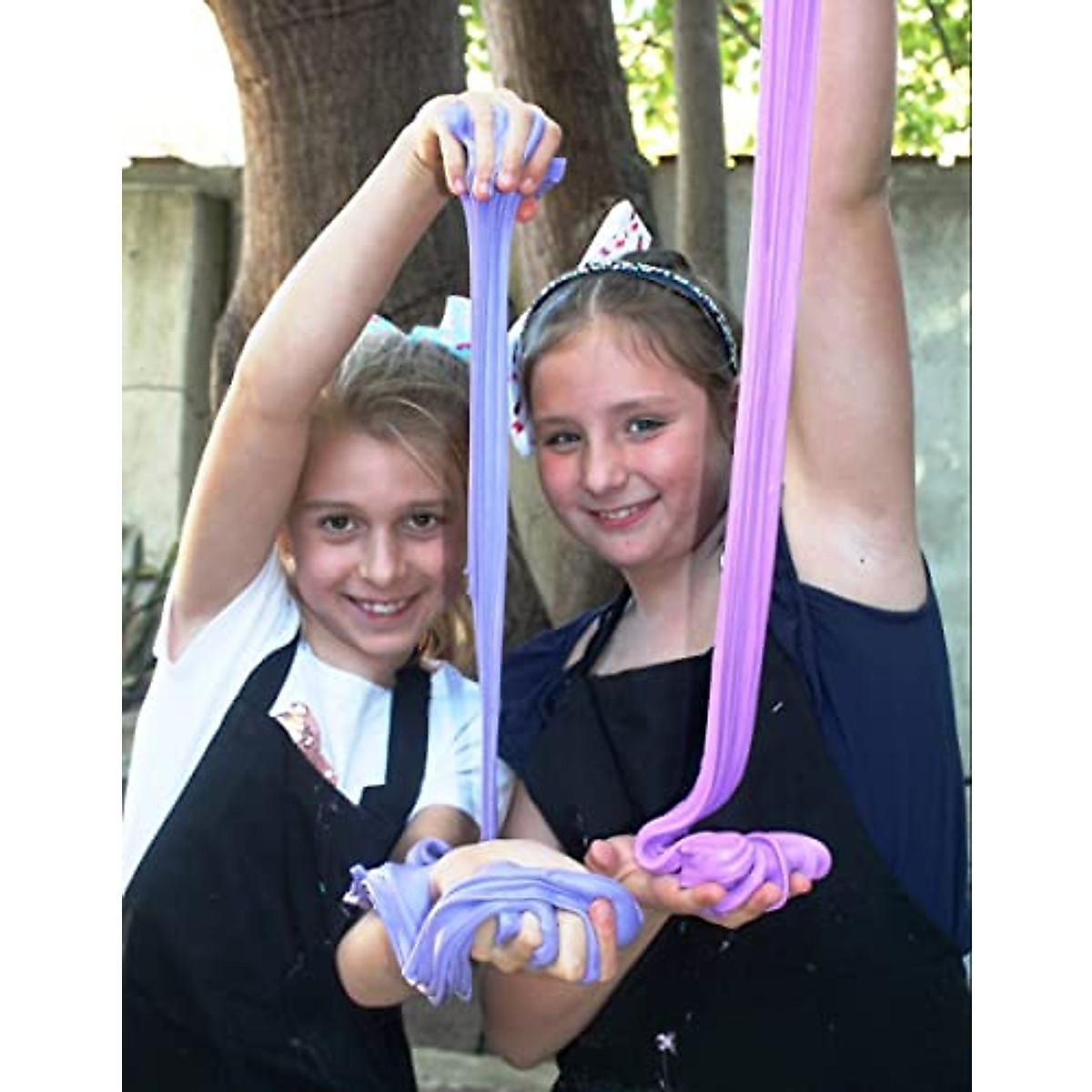 inksbui Butter Slime Kit 34 Packed Two-Toned Colorful Slime, Stress Relief Toys, Party Favors for Kids Girl Boys Kids 6 7 8 9 10 11 12