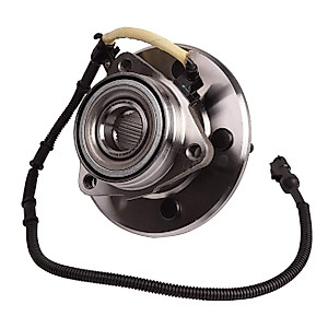 Bapmic 515029 Front Wheel Bearing Hub Assembly Compatible with 2000 2001 2002 2003 Ford F-150 2004 Ford F-150 Heritage 4WD 5 Lugs W/ABS 2Pcs