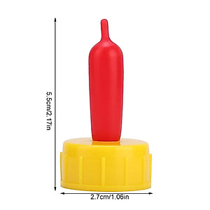 50Pcs Little Cow Calf Milk Drink Nipple Soft Silicone Goat Milk Bottle Feeding Teat Mouth Rubber Calf Feeding Bottle Nipple Lamb Teats Nursing Bottle Nipples