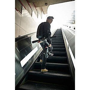 Razor E Prime III Electric Scooter - 18 mph, 15 Mile Range, 8" Pneumatic Front Tire, Foldable, Portable and Extremely Lightweight, Rear Wheel Drive, for Travel and Commuting