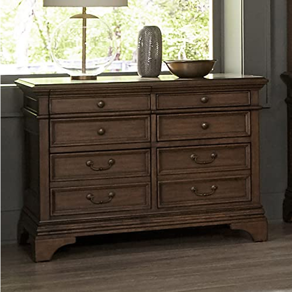 Coaster Furniture Hartshill 5-Drawer Burnished Oak File Cabinet 881284
