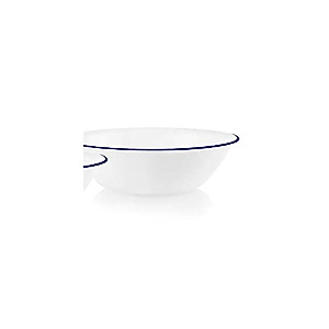 Corelle Style Chip Resistant 2qt (1.9L) Rimmed Bowl Blue 2-Pack, Model: N/A