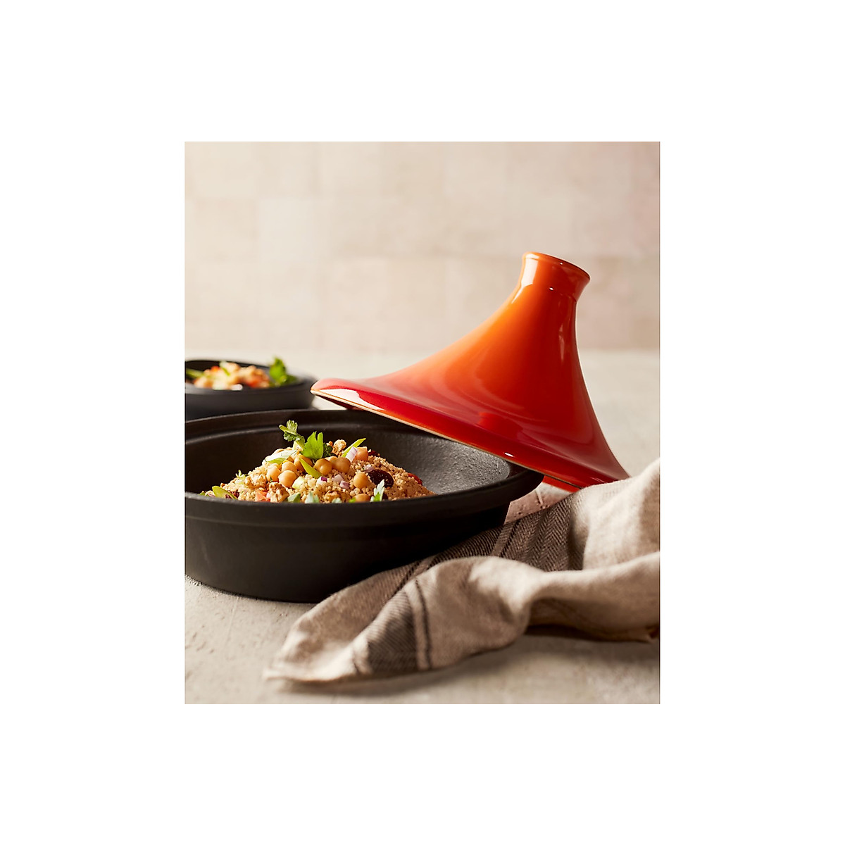 Cosy & Trendy 6356984 Induction Tagine, D 25 CM, Black