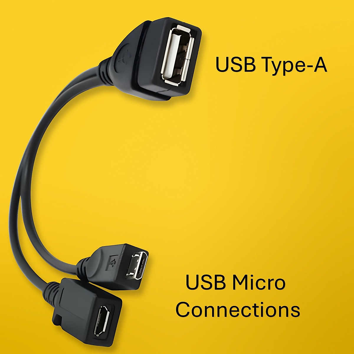 [5 Pack] USB OTG Cable for Firesticks 4K/4K Max/Cube/lite/2nd Gen. Universal Micro Power Enabled Adapter Android Devices - Samsung, LG, HTC, 6-Inch