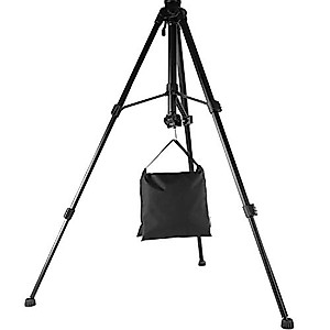 ESINGMILL Saddlebag Sand Bags for Photography Video Equipment, 2 Pack Super Heavy Duty Empty Sandbag Weight Bags for Photo Video Studio Stand, Light Stand Tripod and Jib Arm Mini Camera Crane