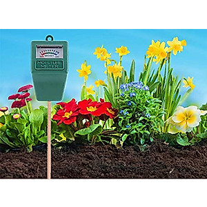 Censinda Soil Moisture Meter, Garden Moisture Sensor Hygrometer Soil Water Monitor for Farm/Lawn/Indoor/Outdoor Plants